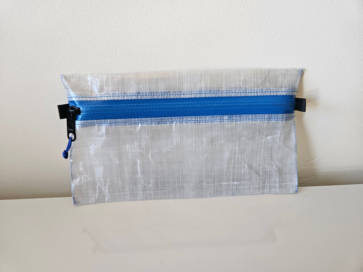 Ultralight Rectangle Zipper Pouches - Clear 1.43 oz/yd Dyneema – Been ...